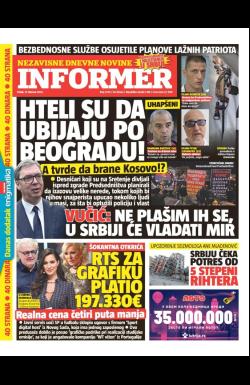 Informer - Broj 3296 - 17. feb 2023. - Novinarnica - Sve novine na ...
