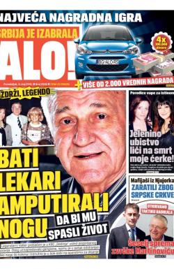 Alo - Broj 2946 - 9. maj 2016. - Novinarnica - Sve novine na jednom mestu!