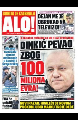Alo - Broj 3190 - 11. jan 2017. - Novinarnica - Sve novine na jednom mestu!