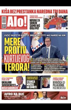 Alo - Broj 5929 - 14. sep 2024. - Novinarnica - Sve novine na jednom mestu!