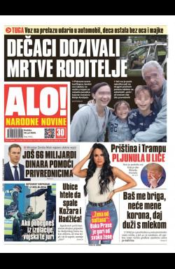 Alo - Broj 4451 - 26. jul 2020. - Novinarnica - Sve novine na jednom mestu!