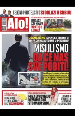 Alo - Broj 5733 - 27. feb 2024. - Novinarnica - Sve novine na jednom mestu!