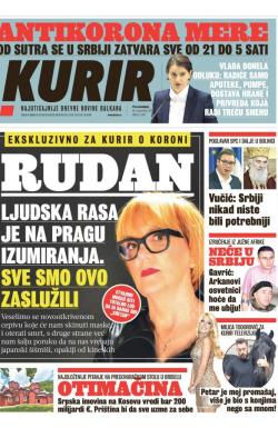 Kurir - Broj 2427 - 16. nov 2020. - Novinarnica - Sve novine na jednom ...