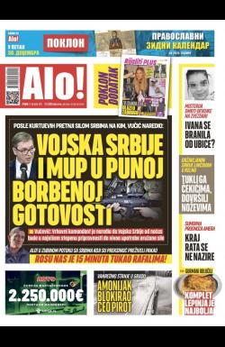 Alo - Broj 5319 - 27. dec 2022. - Novinarnica - Sve novine na jednom mestu!