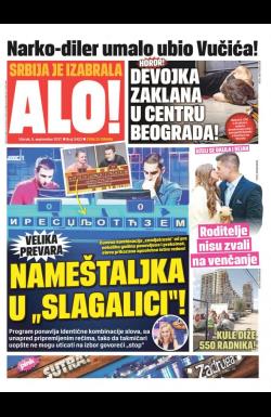Alo - Broj 3423 - 5. sep 2017. - Novinarnica - Sve novine na jednom mestu!