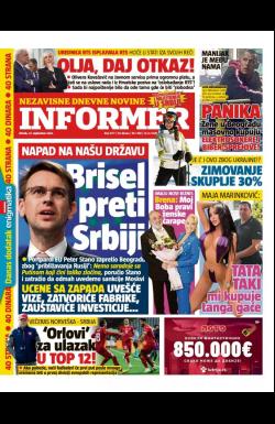 Informer - Broj 3177 - 27. sep 2022. - Novinarnica - Sve novine na ...