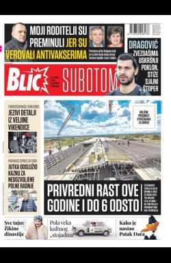 Blic - Broj 8676 - 24. apr 2021. - Novinarnica - Sve novine na jednom ...