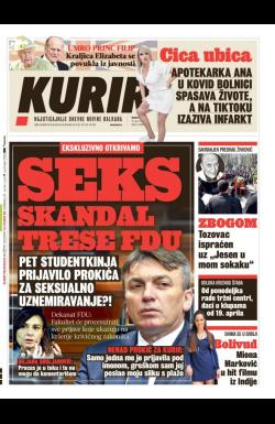 Kurir - Broj 2568 - 10. apr 2021. - Novinarnica - Sve novine na jednom ...