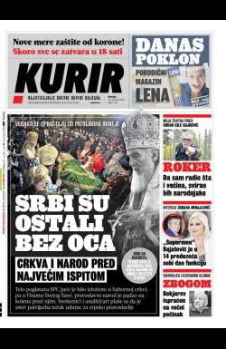 Kurir - Broj 2433 - 22. nov 2020. - Novinarnica - Sve novine na jednom ...
