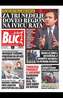Blic - Broj 8848 - 15. okt 2021. - Novinarnica - Sve novine na jednom ...