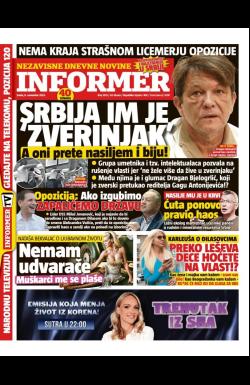 Informer - Broj 3519 - 8. nov 2023. - Novinarnica - Sve novine na ...