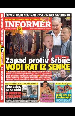 Informer - Broj 3986 - 24. maj 2025. - Novinarnica - Sve novine na ...