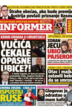 Informer - Broj 1768 - 14. feb 2018. - Novinarnica - Sve novine na ...