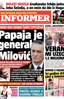 Informer - Broj 644 - 17. jun 2014. - Novinarnica - Sve novine na ...